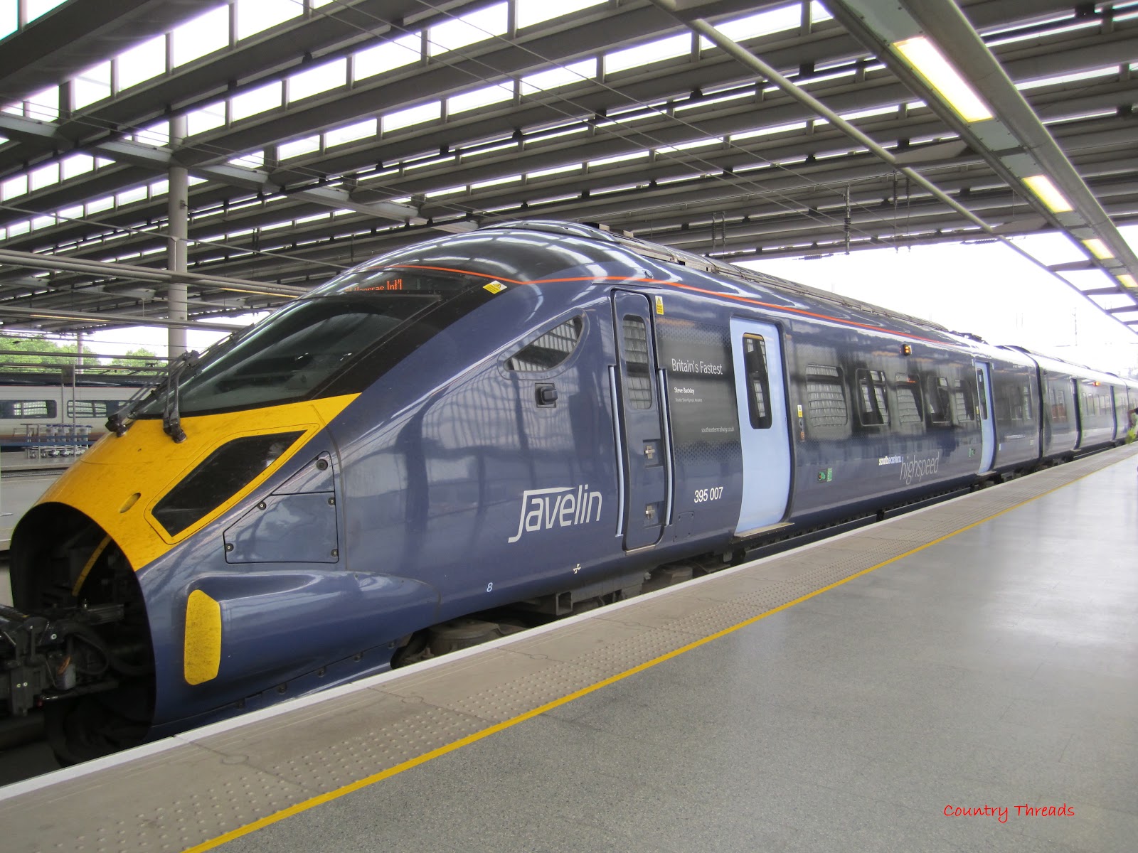 Javelin Train Names at Jimmy Strother blog
