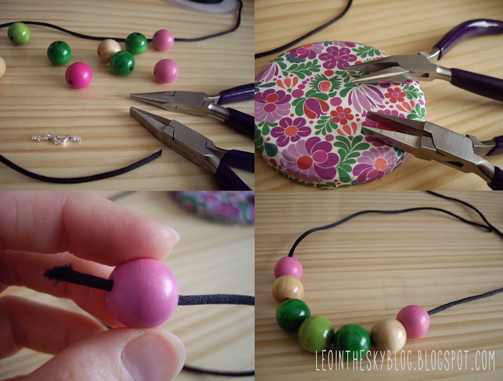 Leo in the Sky: Cómo poner un broche en un cordón