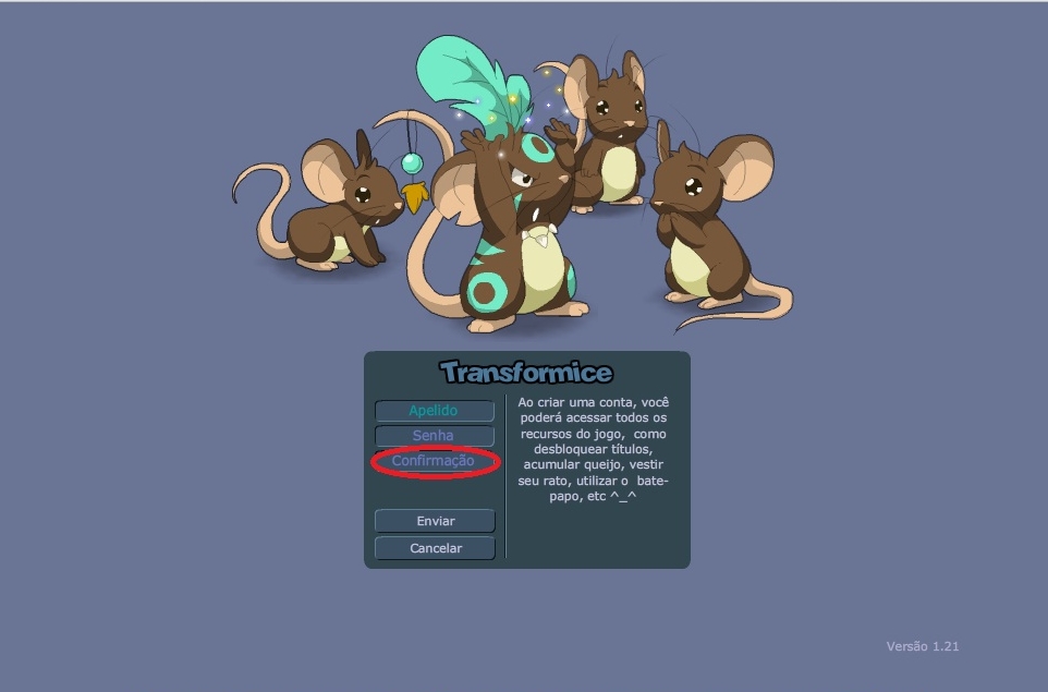 Transformice: Como criar uma conta no transformice?