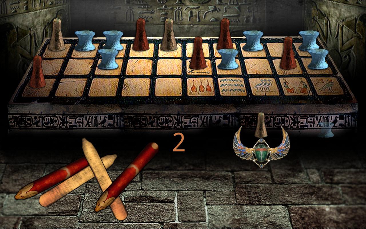 El templo de Seshat: El senet