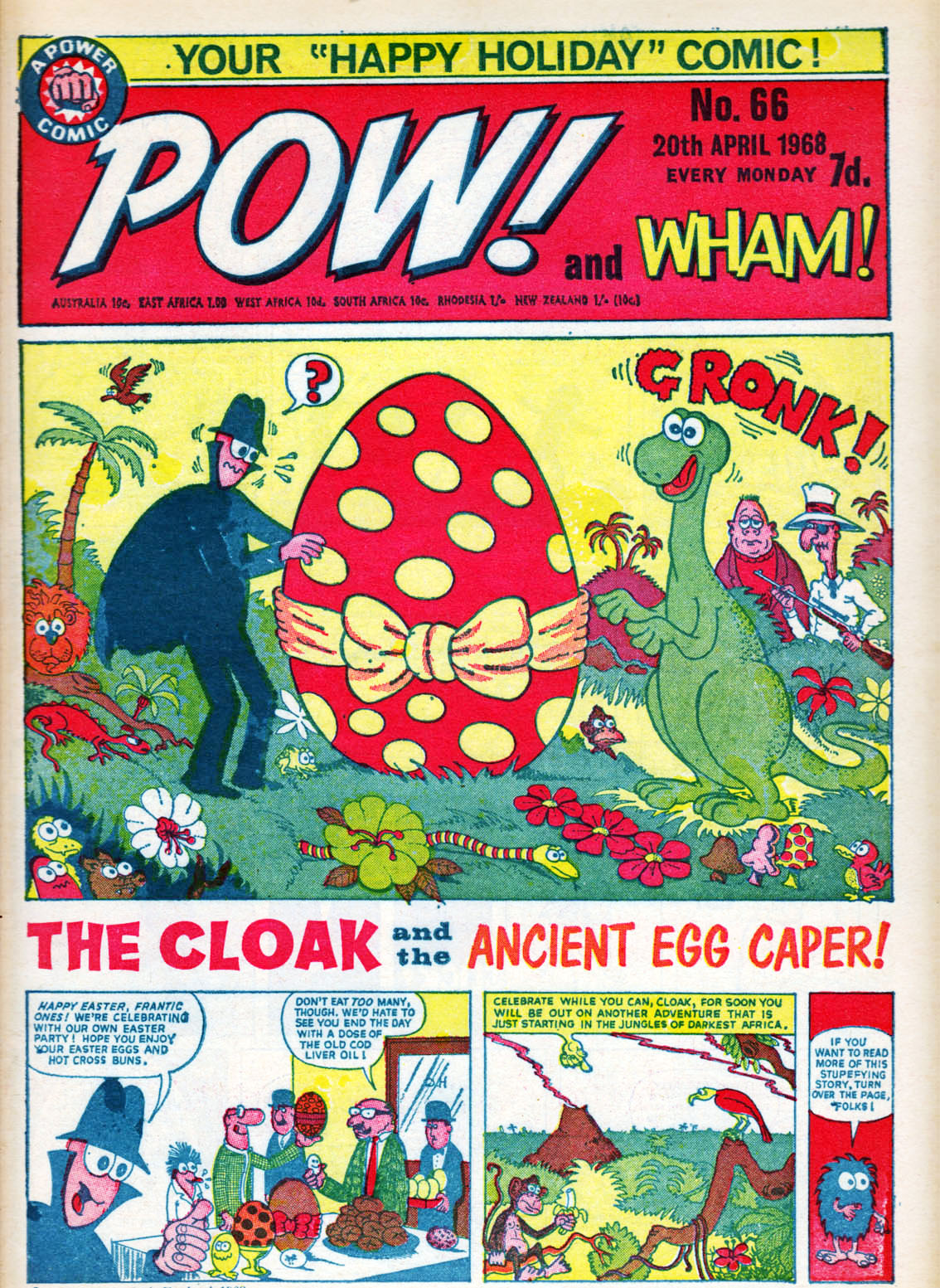 BLIMEY! The Blog of British Comics: The Easter POW! (1968)