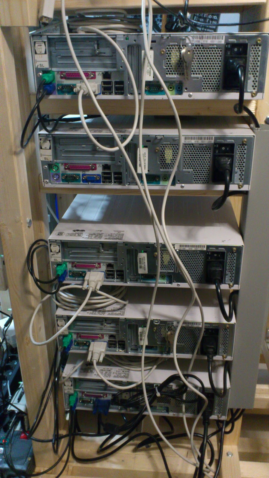 Boeing 737-800NG Fullsize Homecockpit: PC- Rack Finish and Run