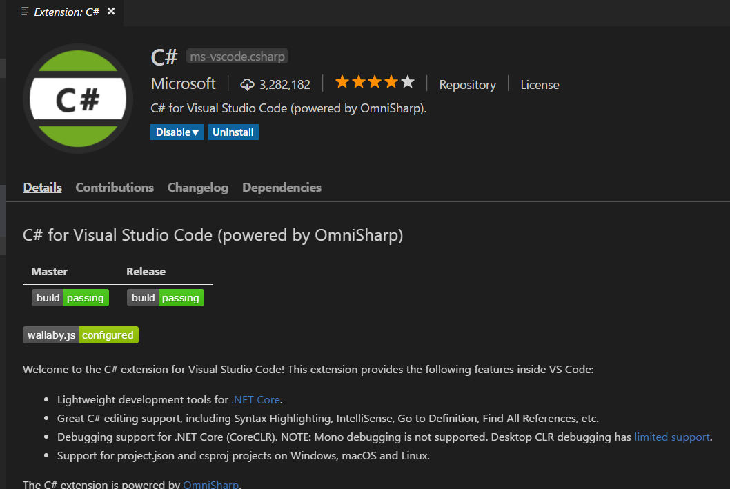 Instalando extensiones nuevas en Visual Studio Code