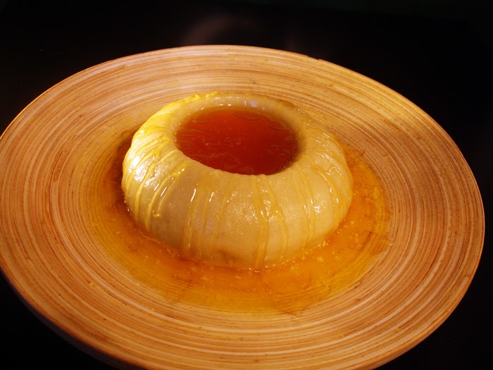 libyan food: Arabic Boiled Flour Pudding: Asida العصيدة