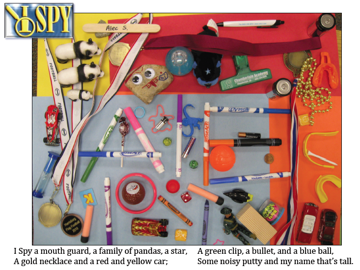 A Day in 3K: I Spy Page