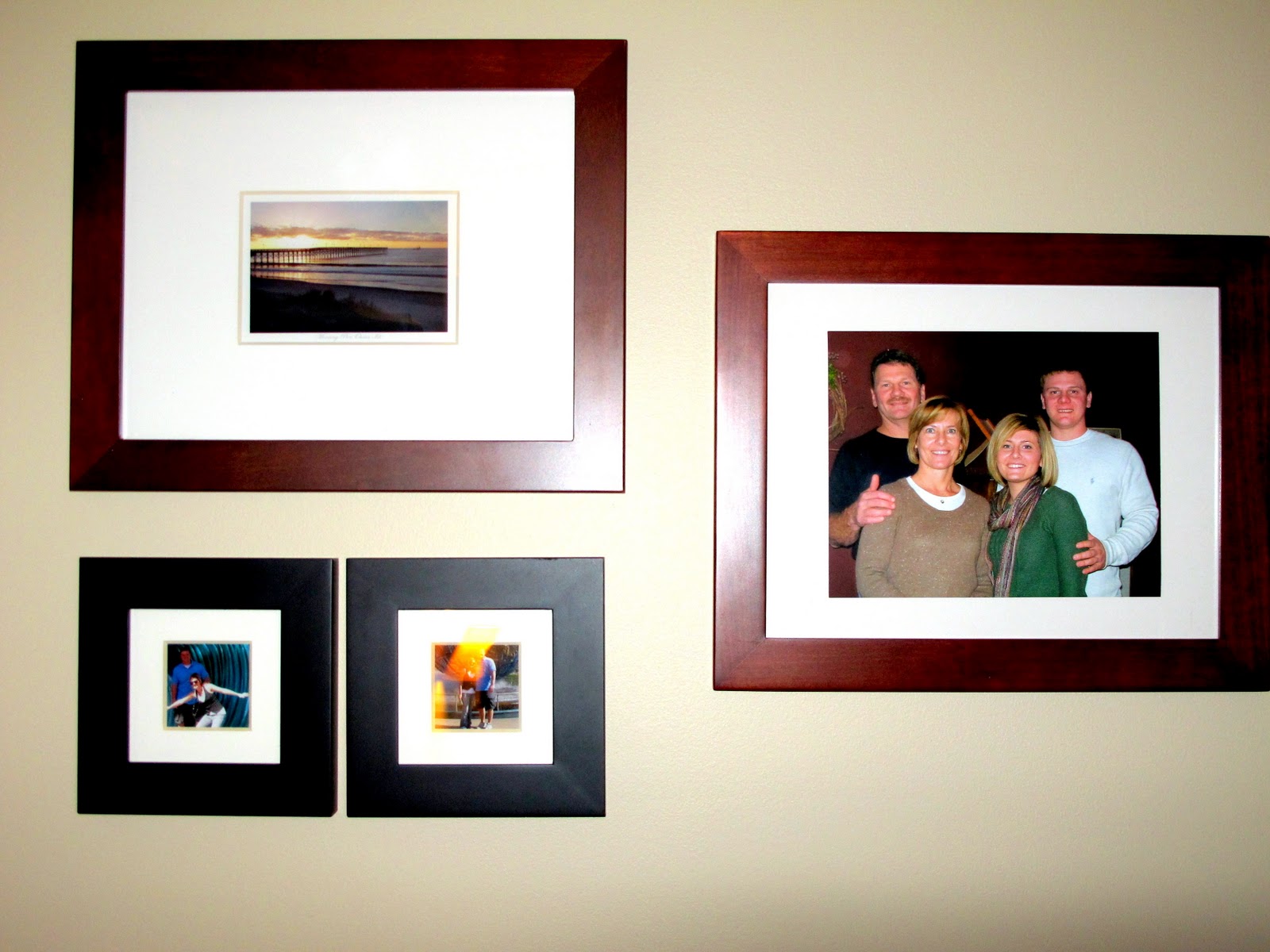 change of scenery: cute photo arrangement overload.