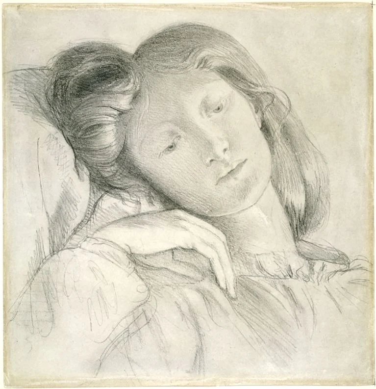 Dante Gabriel Rossetti | Pre-Raphaelite painter | Drawings ⁽³⁾ | Tutt ...
