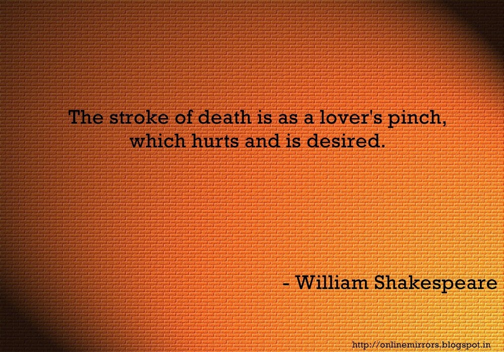 Shakespeare Quotes On Death. QuotesGram
