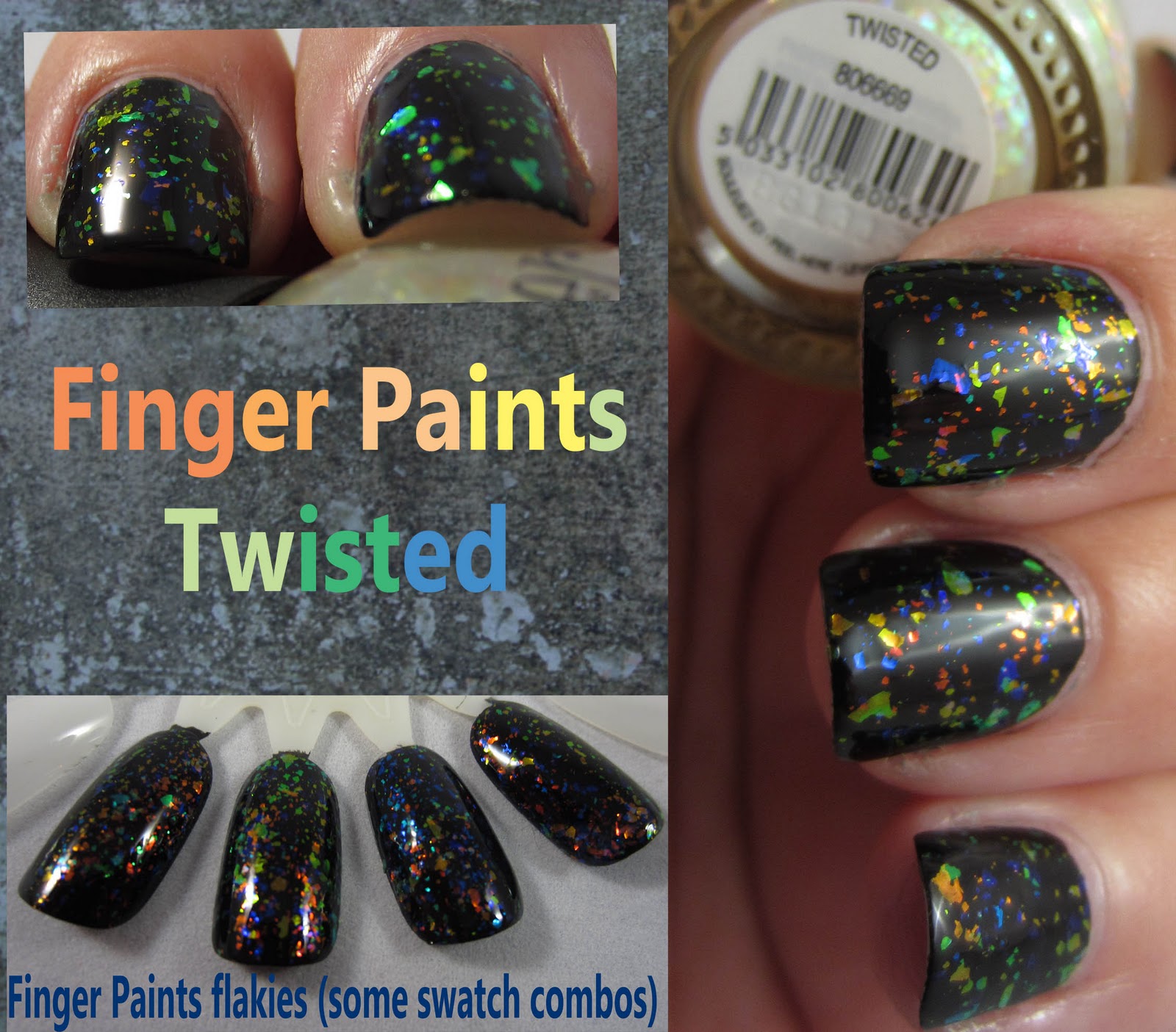 The Manicured Monkey: Finger Paints: Twisted