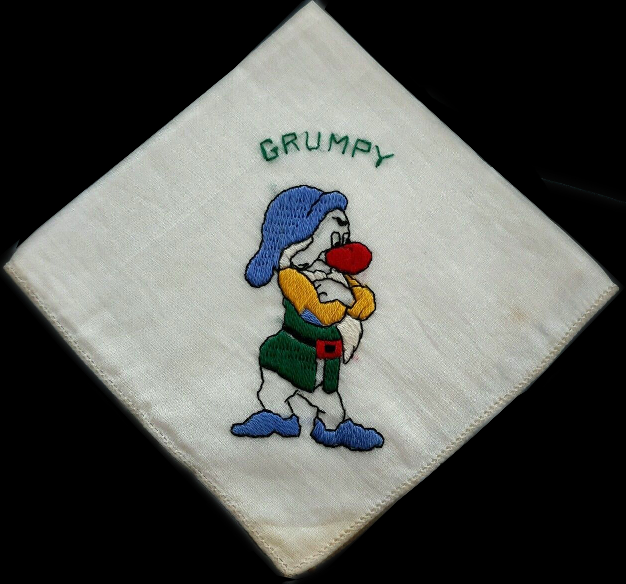 Filmic Light - Snow White Archive: 1938 Embroidered Hanky Boxed Sets by ...