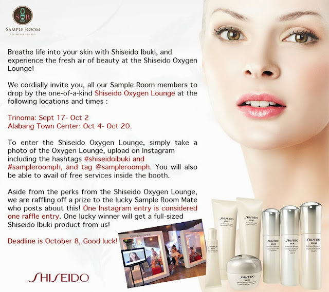 iRonicAlly tiTled: Shiseido's Oxygen Lounge Invites