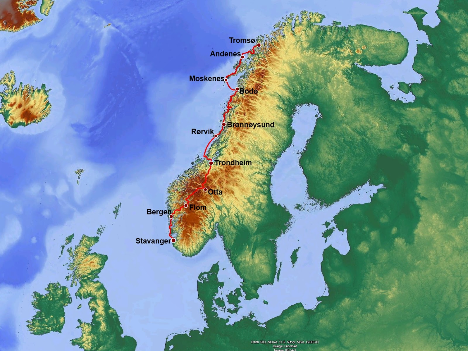 deCadence - cycling the world: Norway by bike