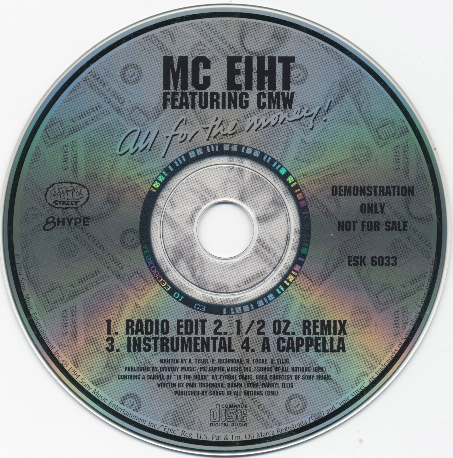 The LB Collection: MC Eiht - All For The Money [CDS] 1994