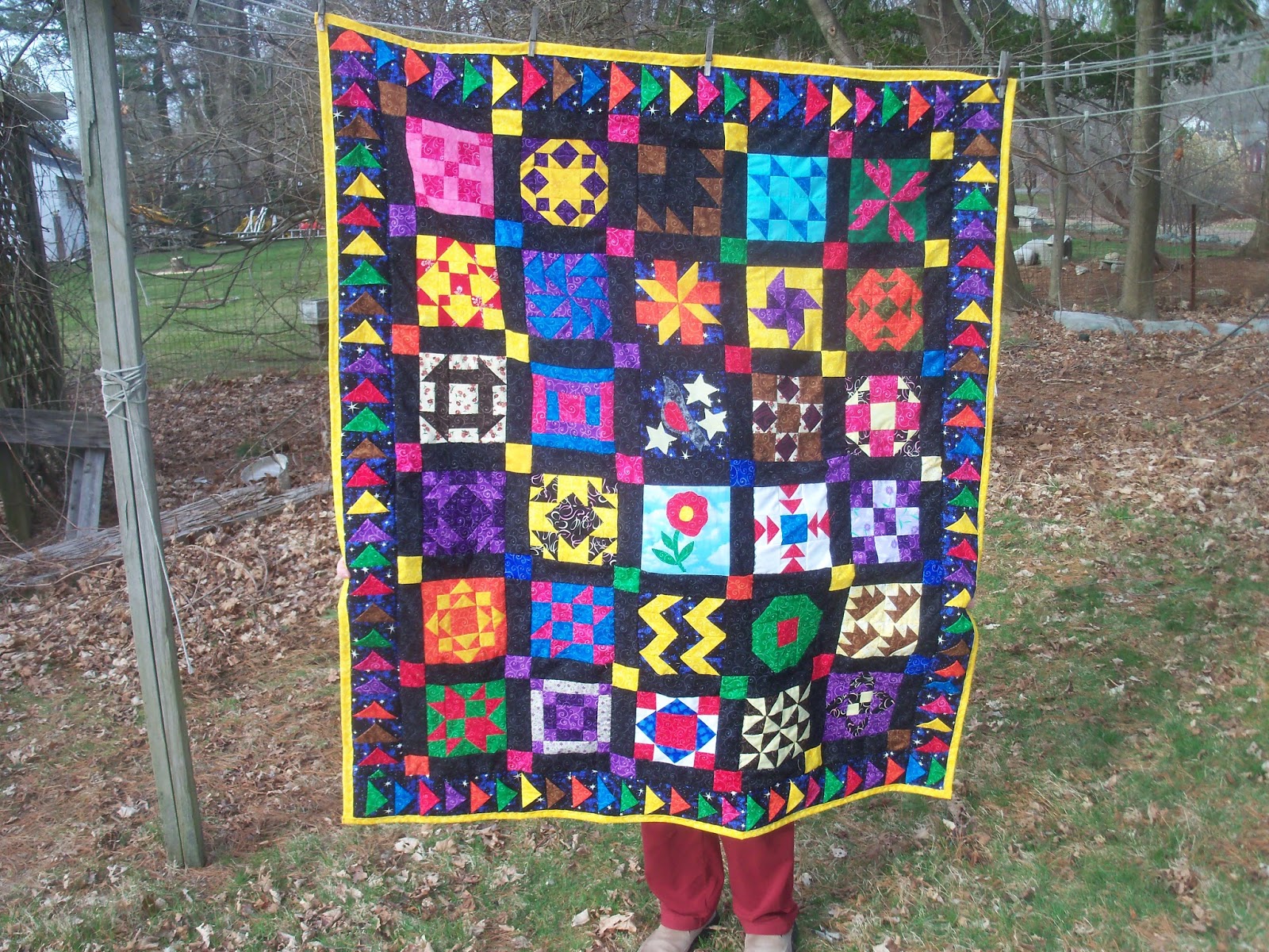 Quilters' Quarters: Moda Sampler Block Shuffle