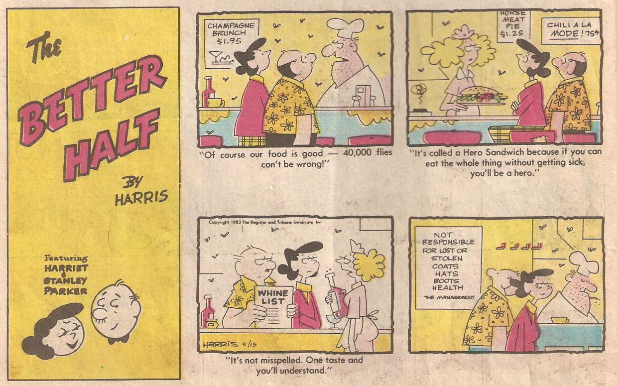 Sunday Comics Debt: The Better Half