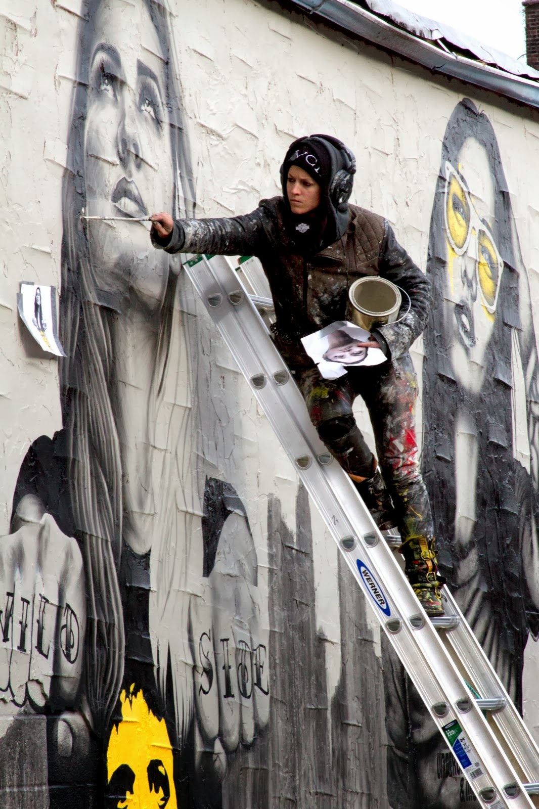 Fin DAC x Angelina Christina “The Velveteens” New Street Art – Brooklyn ...