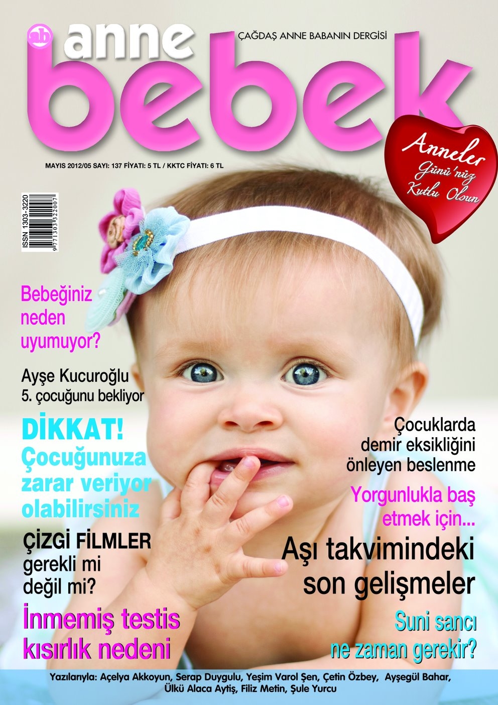 Aslıhan GÜNDÜZ = Her şey / Kişisel Blog: Anne Bebek Dergisi / Mayıs 2012
