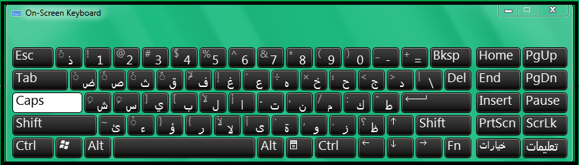POSISI HURUF ARAB PADA KEYBOARD ~ BERBAGI ILMU KOMPUTER