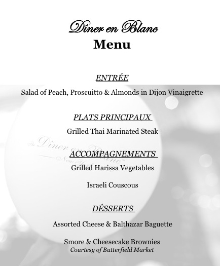 gastronomic nomad: Dîner en Blanc: A Parisian Pop-Up Dinner NYC style
