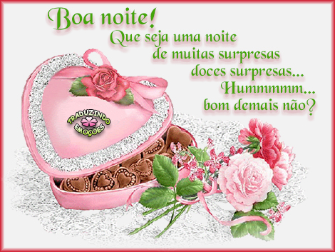 Tudo a ver... e mais um pouco!: Boa noite... doce noite...