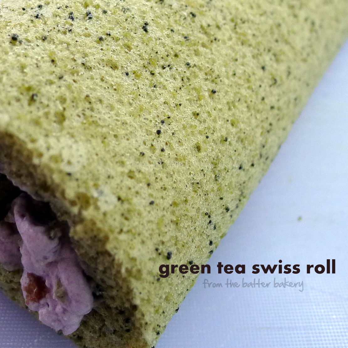 the batter baker: Green Tea Swiss Roll
