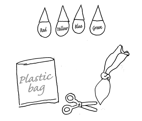 Plastic Bag Coloring Page Coloring Pages