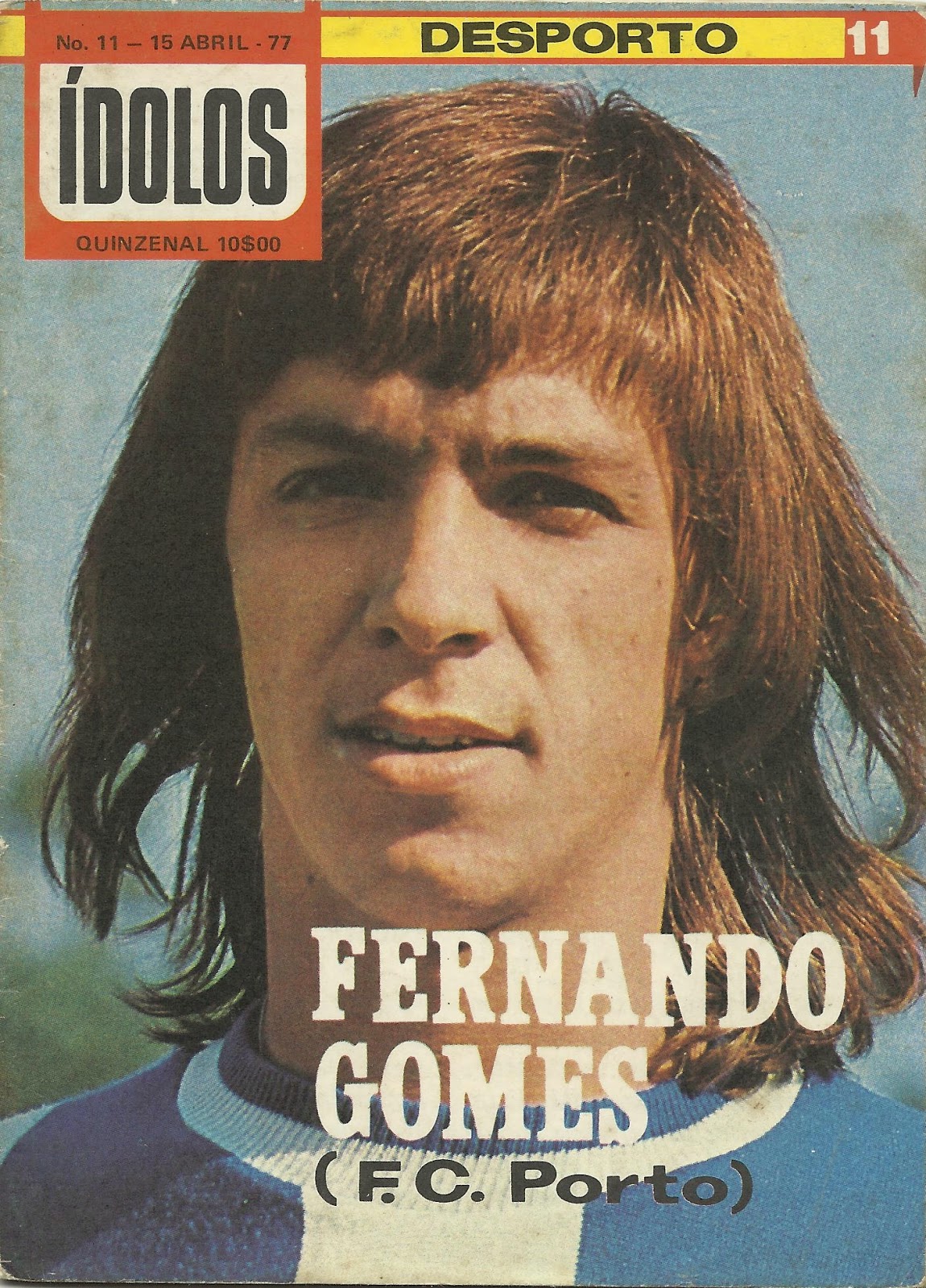 dragãodoporto: Livro de bolso "Ídolos", nº11, FERNANDO GOMES (F.C.Porto ...