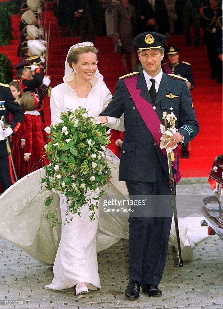 Queen Mathilde: Wedding Day: Flower Arrangements