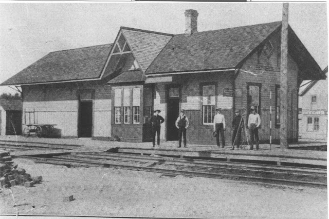 Towns and Nature: Beecher, IL: 1881 C&EI Depot