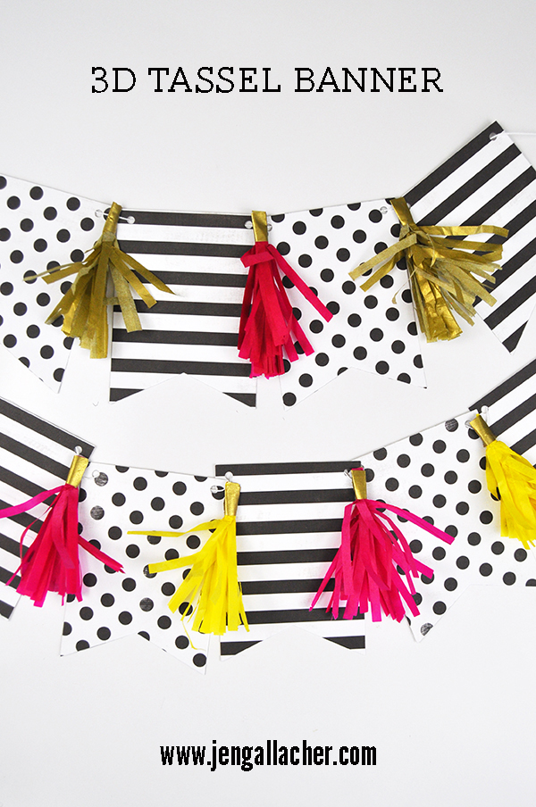 How to Create Tassel Banners | Jen Gallacher
