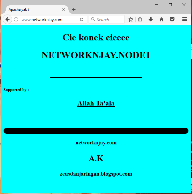 CentOS 7 : 8.10 Load Balance Mod Proxy Web Server Apache - Sysadmin_Blog