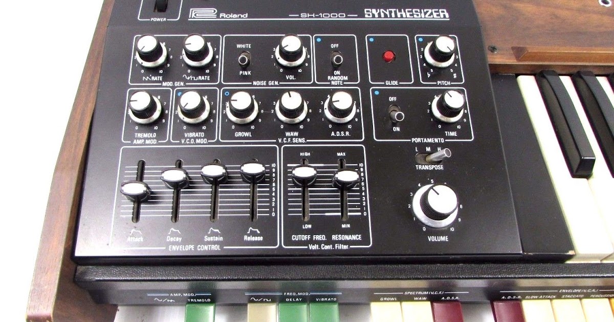 MATRIXSYNTH: VINTAGE ROLAND SH-1000 SN 387234