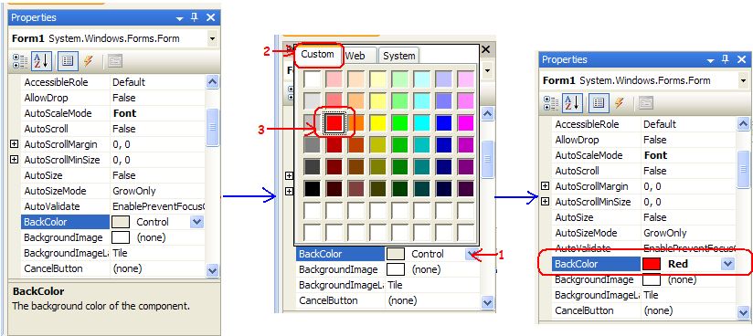 VB.NET Form BackColor