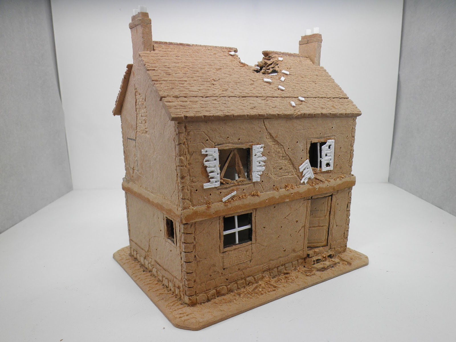 JOHN BOND's WARGAMING STUFF: MDF BUILDINGS part 2