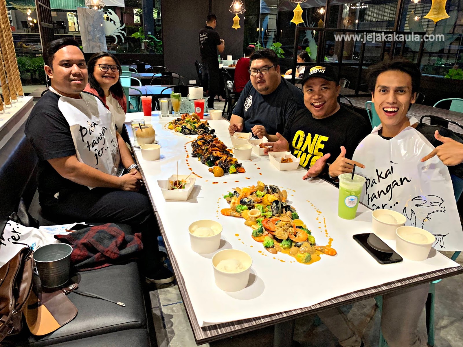 Hidangan Shell Out Paling Best Di Shah Alam - Ombak Kitchen | JEJAKAKAULA