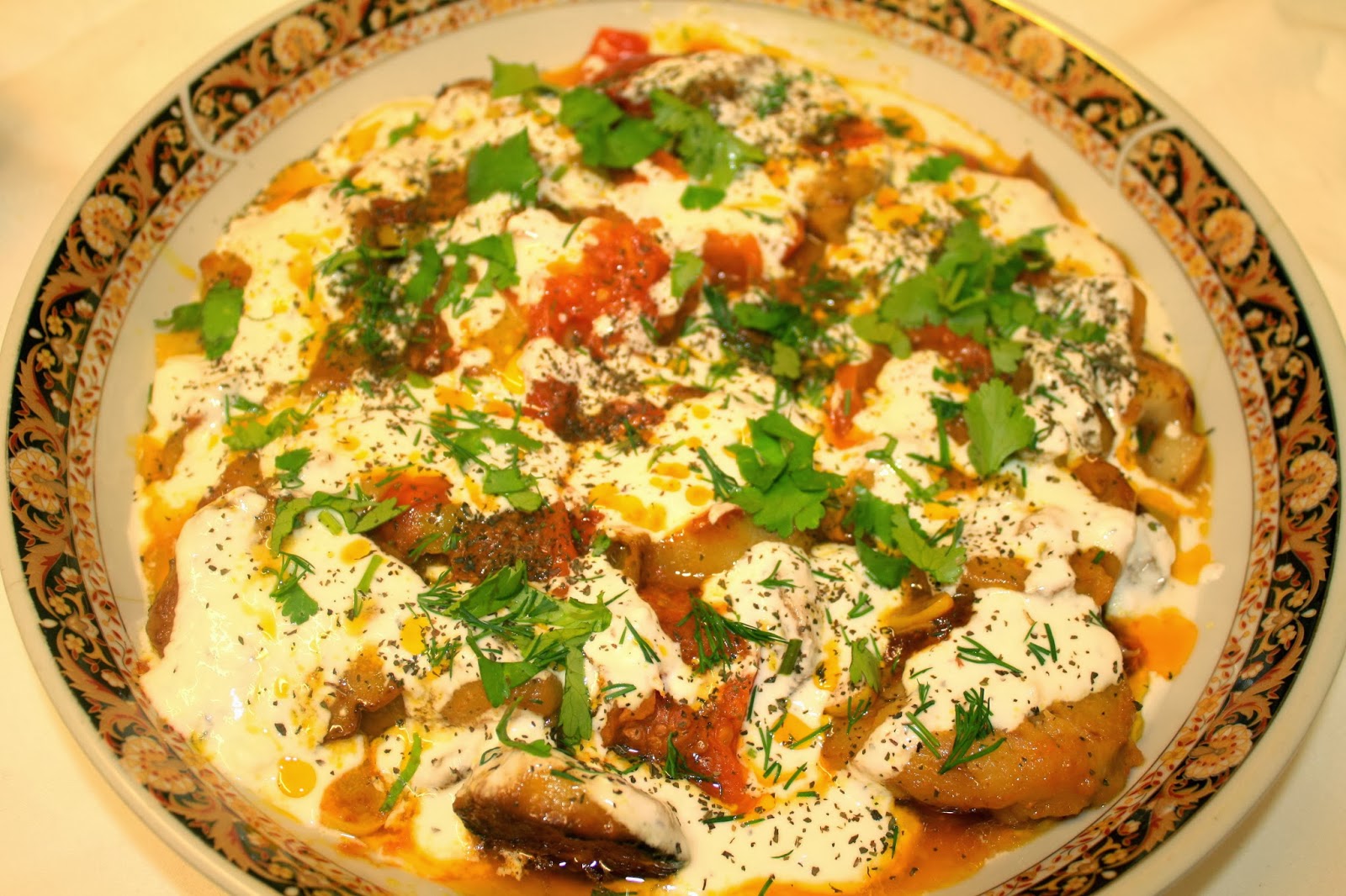 Little Afghan Kitchen: Recipe: Burani Banjaan