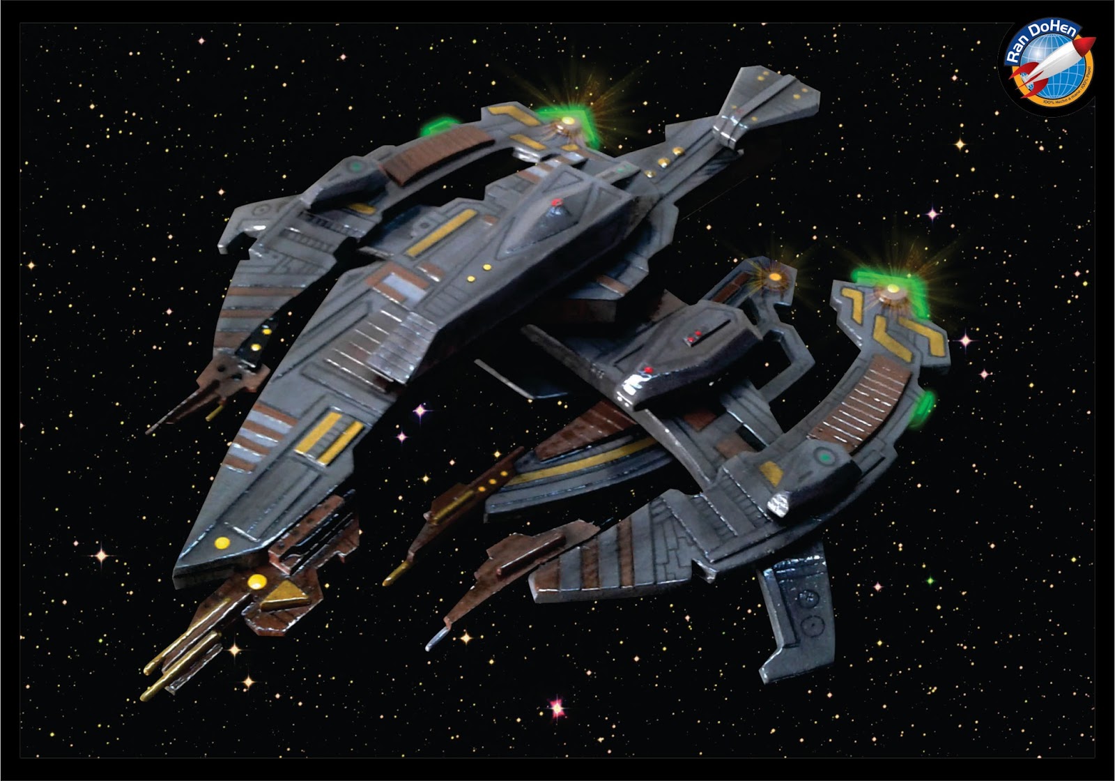 Capitan Ran Dohen: Star Trek - Breen warship