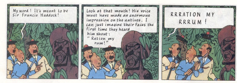 Alien Explorations: Traces of "The Adventures of Tintin: Red Rackham's ...