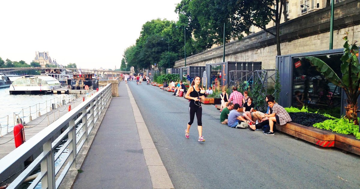 Running Routes: Paris Seine Riverside Running Route
