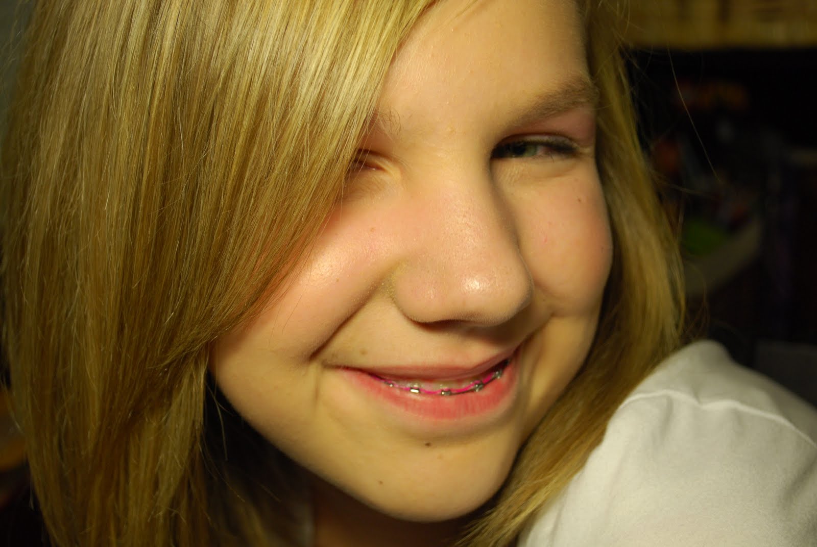 Funny Funny Faces: cheesy smile