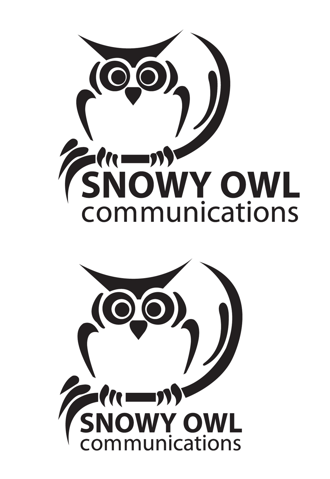 Snowy Owl Logo