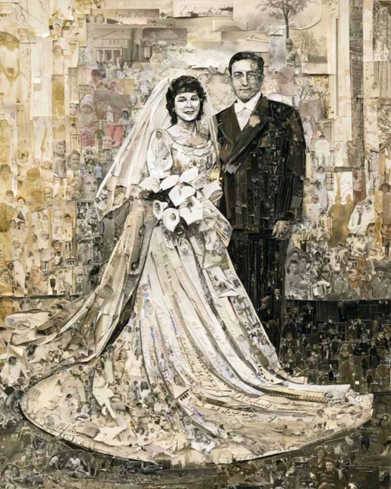 Incredible Photo Collages Made Of Hundreds Of Vintage Photographs ...