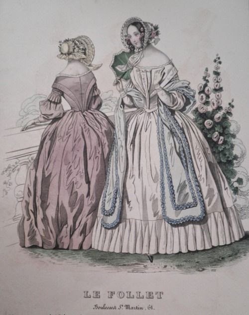 All The Pretty Dresses: 1840's Ball Gown