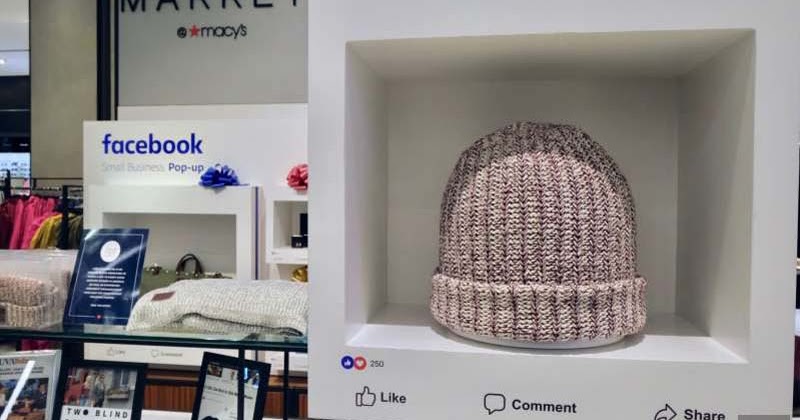 Facebook’s pop-up store has everything from clothes to burger sauce