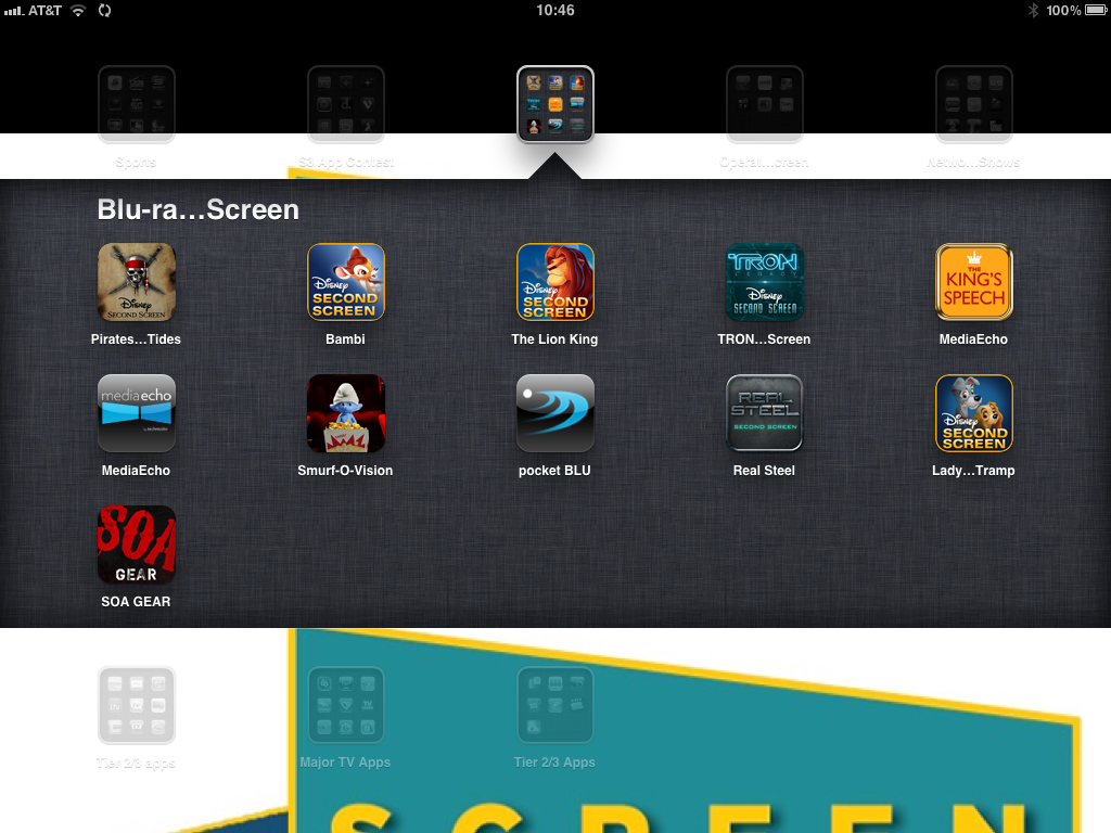the intersection: How many Second Screen apps are out there?