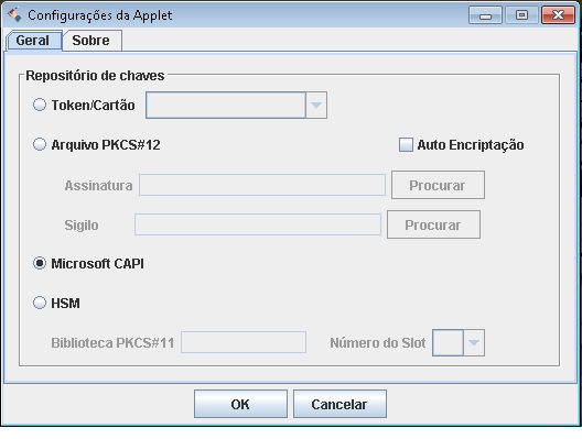 Instalação de Certificado Digital no ECRV SP