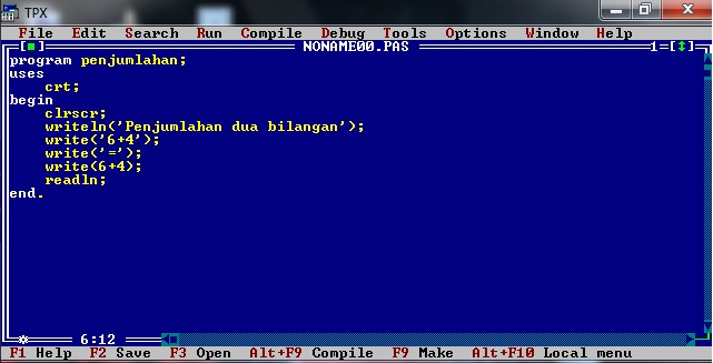 Komponen Dasar Program Pascal - Sandriana Blog