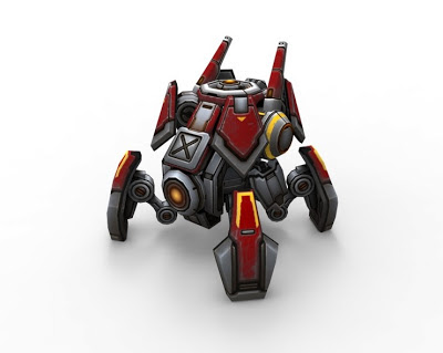 Starcraft 2 Widow Mine Papercraft | Papercraft Paradise | PaperCrafts ...