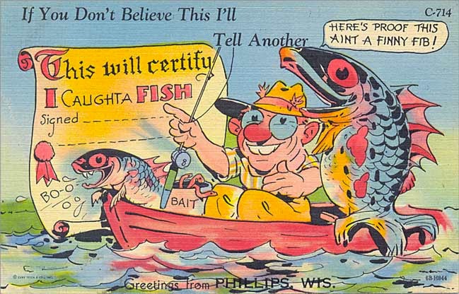 POSTCARDY: the postcard explorer: Fishy Tales