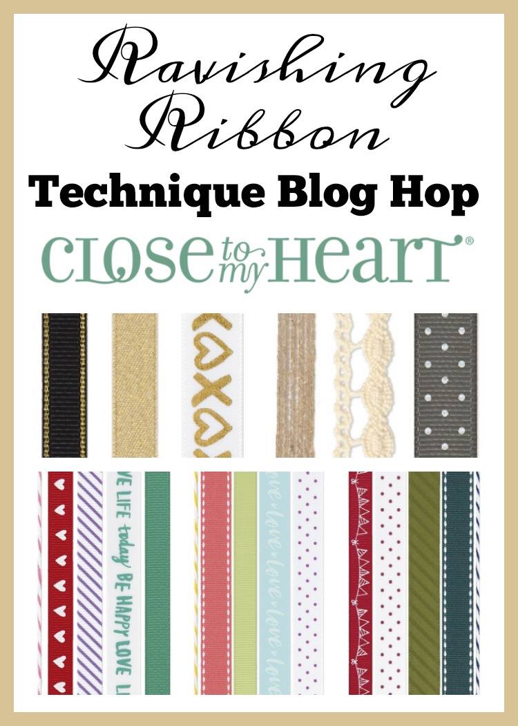 Show and Tell with Michelle: CTMH Technique Blog Hop - Ravishing Ribbon
